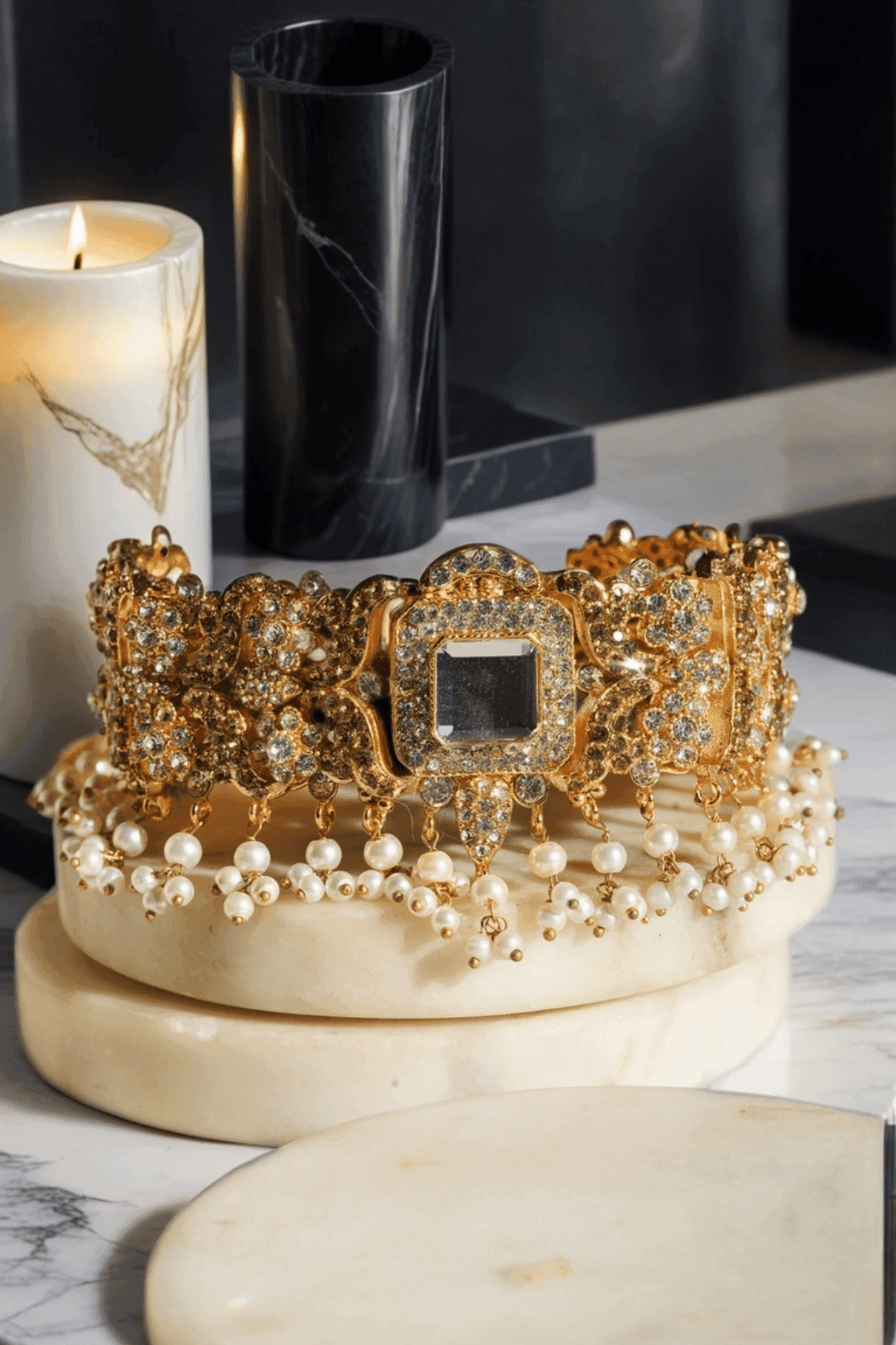 Shanzay Choker Necklace Set - Exquisite Elegance and Luxury – Inaury